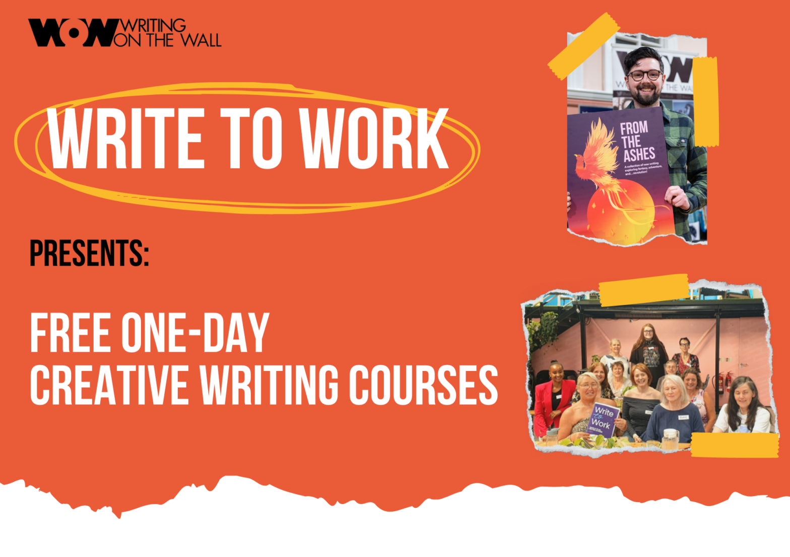 Write To Work: The Writer's Bloc | Writing on the Wall