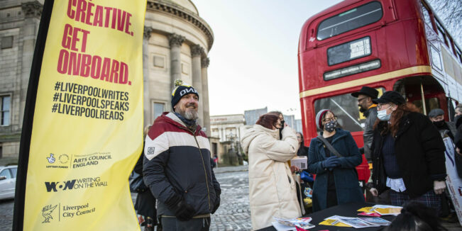 Writing on the Wall - Supporting Writing in Liverpool City Region